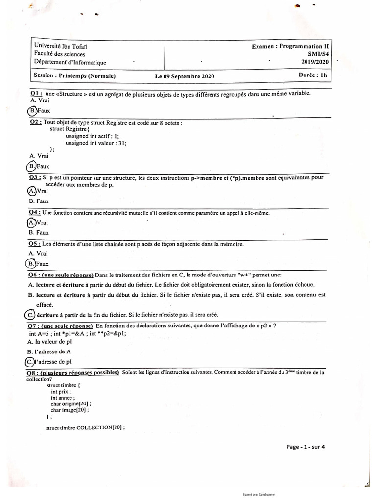 .Archexamen Prog II-2017 Smi s4 | PDF