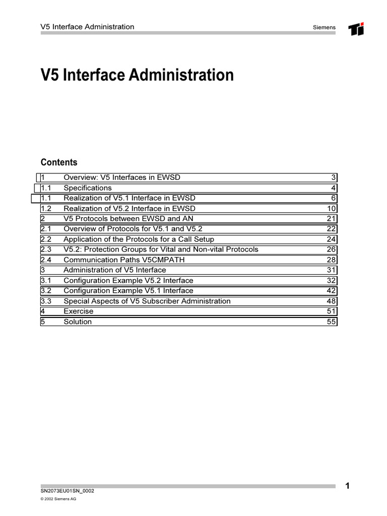 05 Sn2073eu01sn 0002 v5 Interface Admin | PDF | Computer Network ...