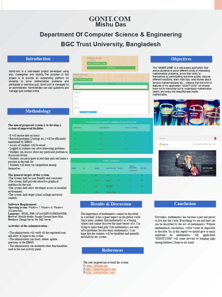 Poster Presentation Mishu | PDF | Databases | Component Object Model