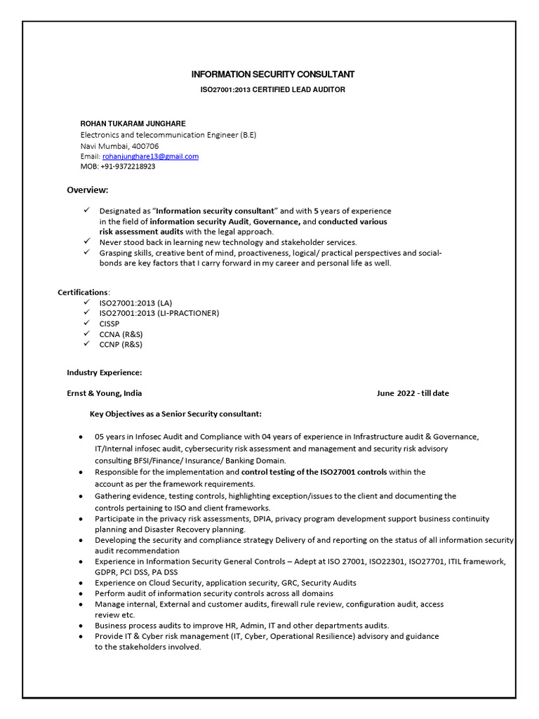 Inforsec Professional Lead Auditor 2023 | PDF | Information Security ...