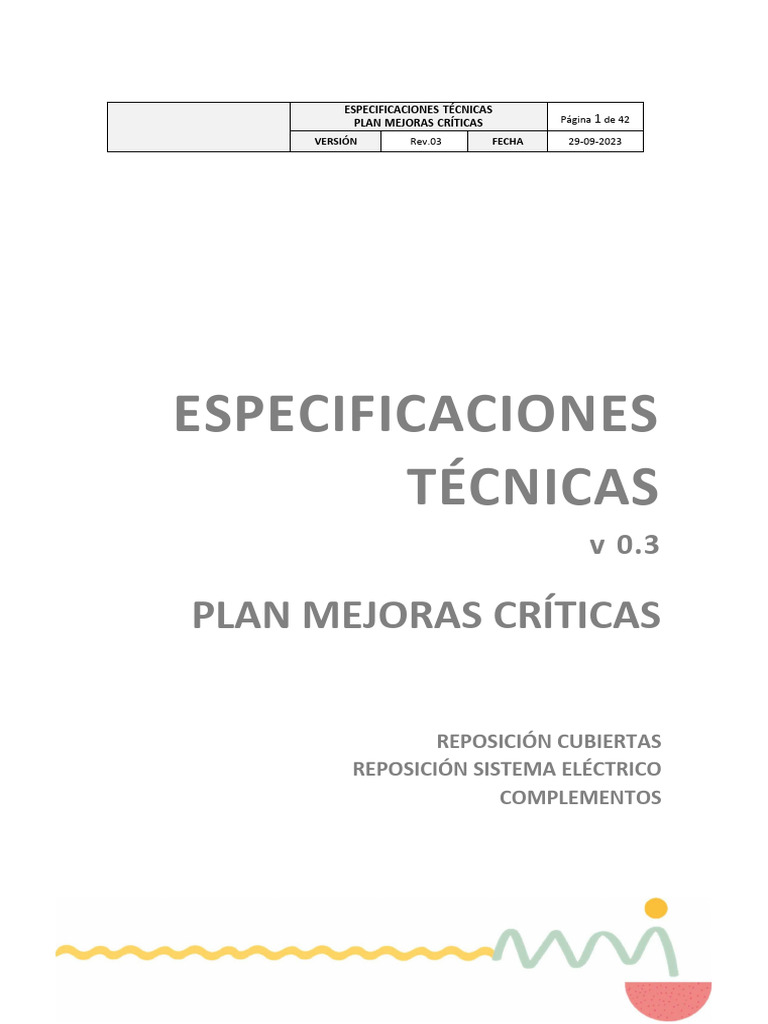 EETT PLAN MC v.3 | PDF | Contratista general | Amianto