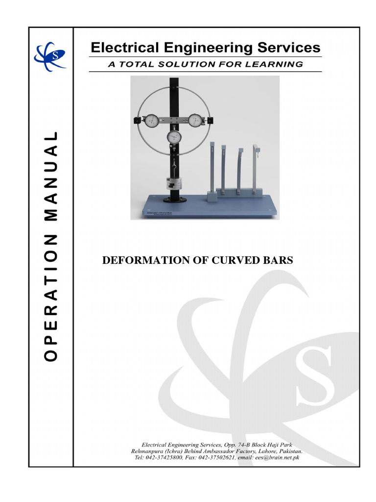 Deformation of Curved Bars | PDF | Beam (Structure) | Deformation (Engineering)
