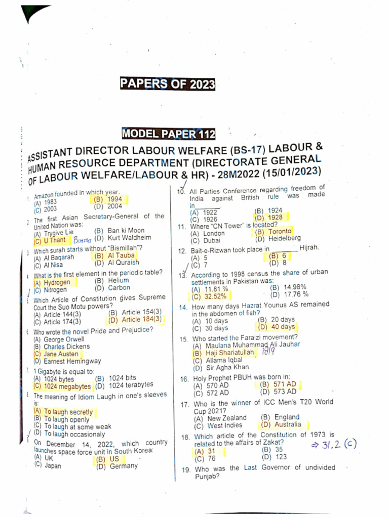 95th Edition Ppsc Pdf