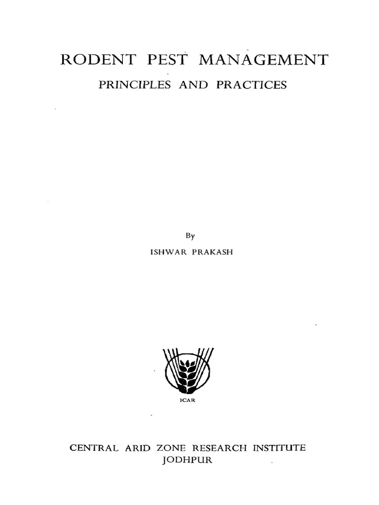 Rodent Pest Management | Download Free PDF | Pest Control | Rodent