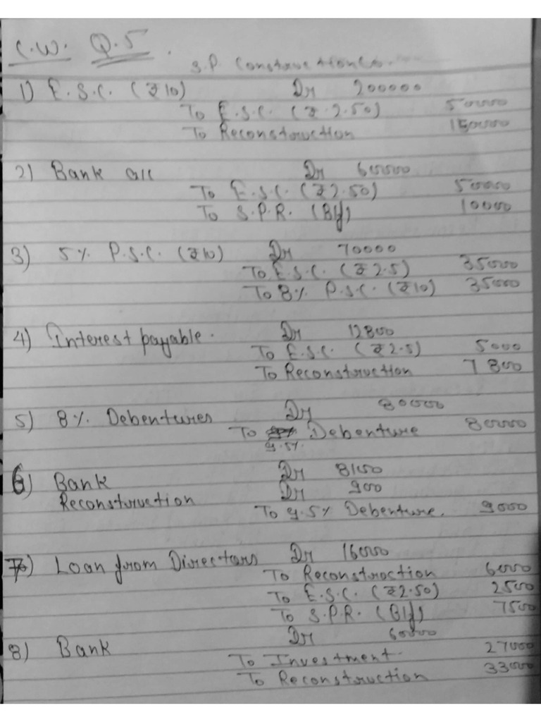 Question 5 Classwork | PDF