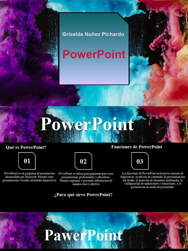 Pawerpoint Tarea | PDF | Microsoft PowerPoint | Software