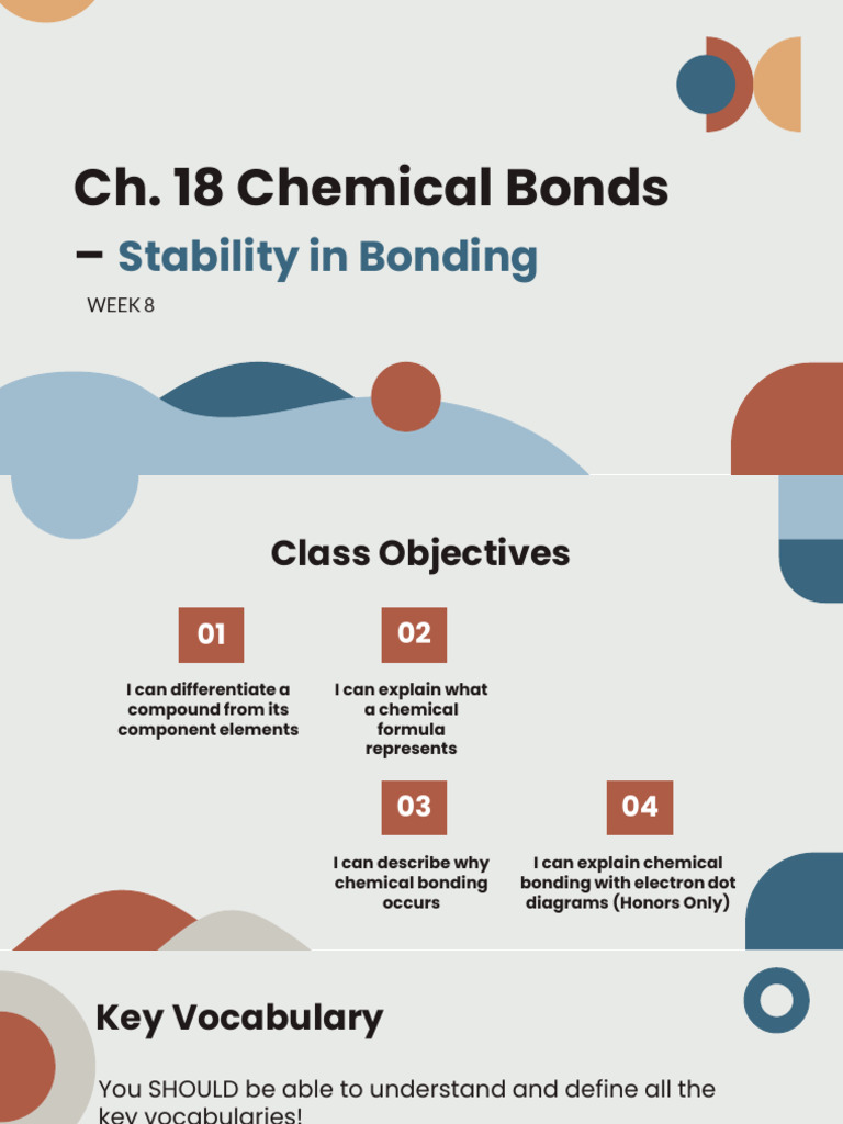 Ch. 18 Stability in Bonding | Download Free PDF | Chemical Compounds ...