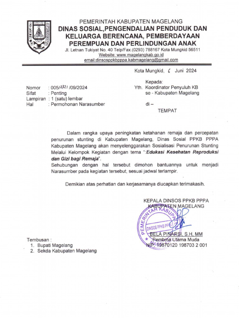 Permohonan Narsum | PDF