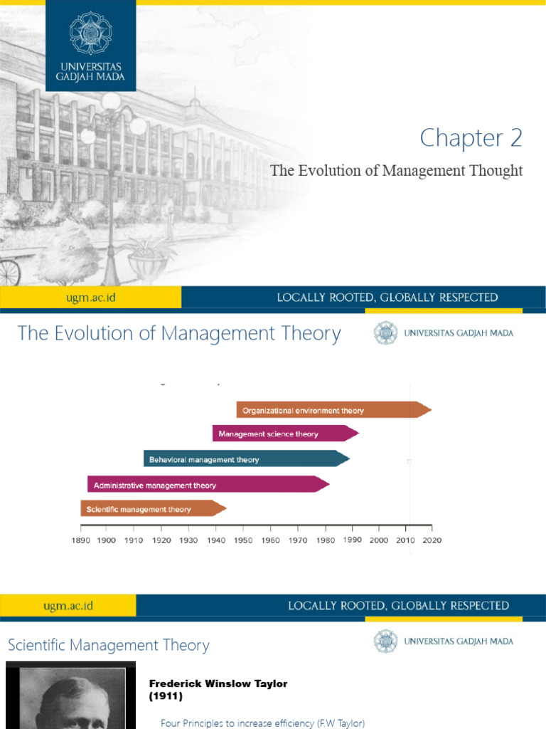 Evolution of Management Theories Explained | PDF | Business | Business ...