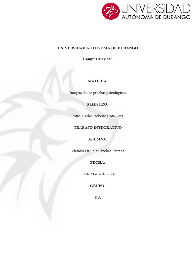 Proyecto Integrativo, Victoria Sanchez | PDF | Manual Diagnóstico y ...