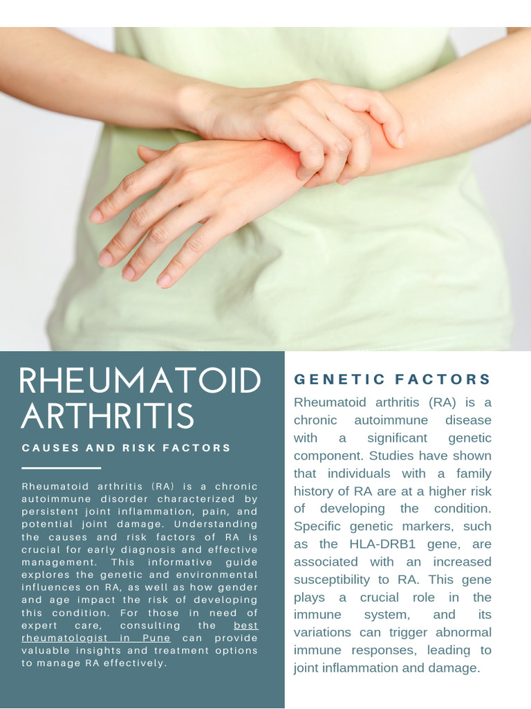 Rheumatoid Arthritis Causes and Risk Factors (1) | PDF | Arthritis ...