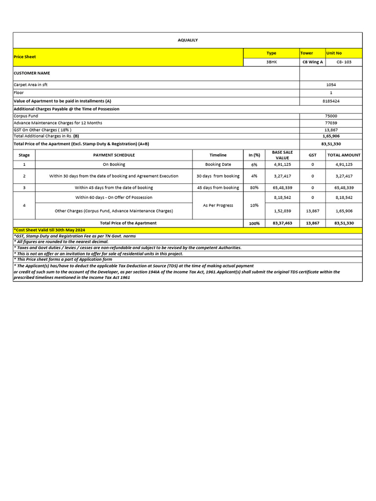 C8a 103 | PDF | Taxes | Taxation
