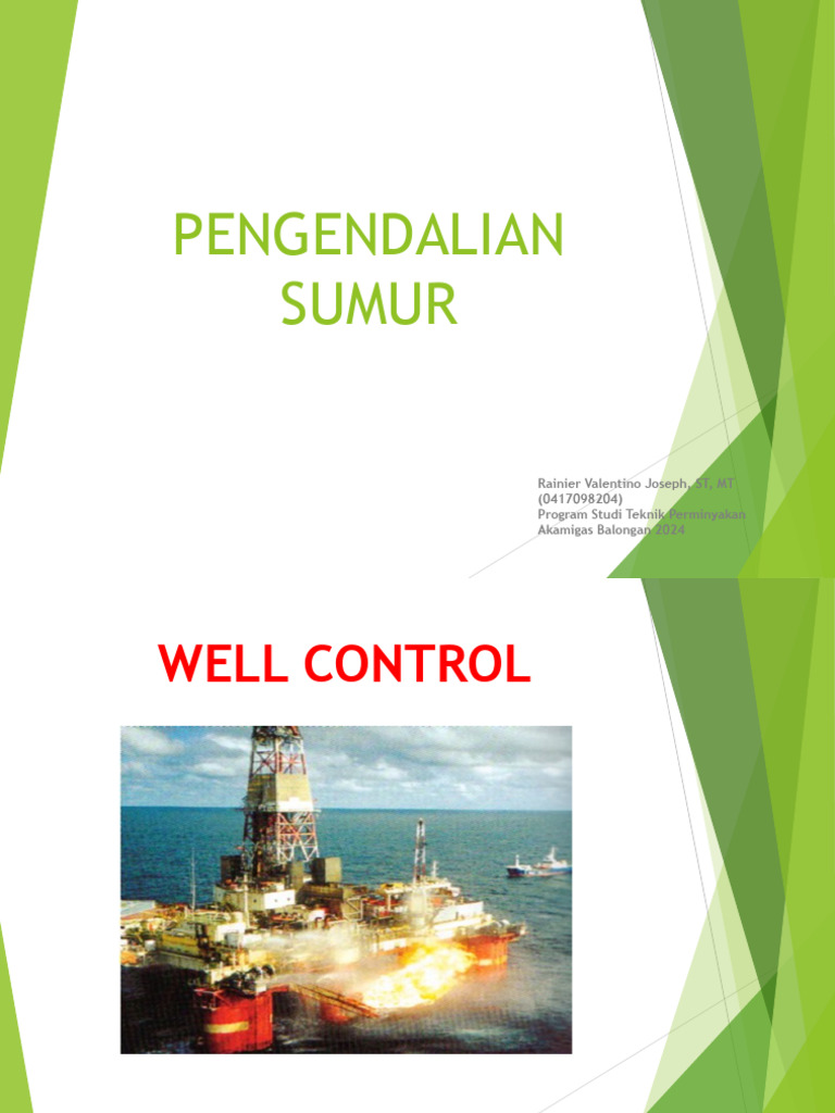 Slide Well Control Akamigas (1) - Bahan Kuliah | PDF