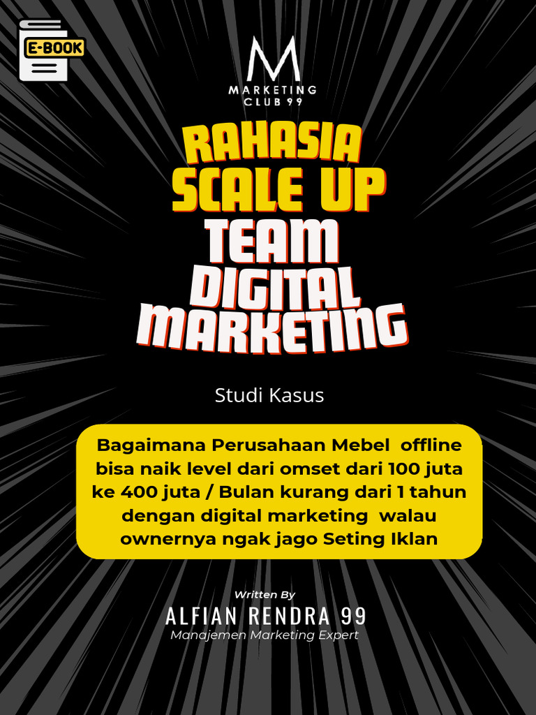 001 E BOOK SCALE UP - MARKETING CLUB 99.pdf | PDF