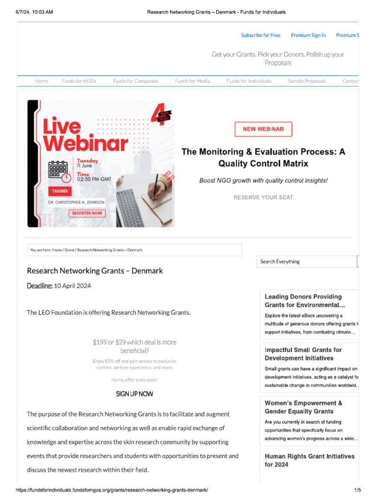 Research Networking | PDF