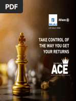 Bajaj Allianz Life ACE Plan Overview | PDF | Insurance | Interest