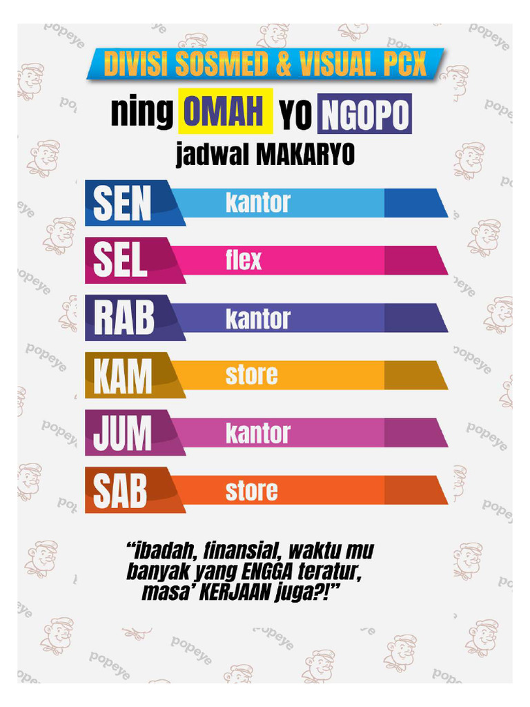Jadwal Sosmed 2024 | PDF