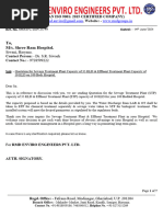 Daily Check List For STP Operations | PDF | Gases | Process Engineering