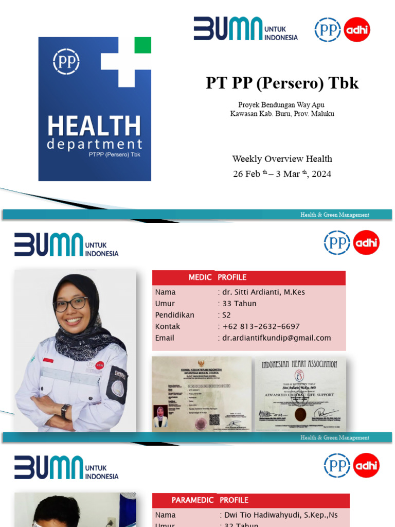 INFRA 2 - BENDUNGAN - WAY - APU - (PAKET 1) - Feb.26-Mar.3 | PDF ...