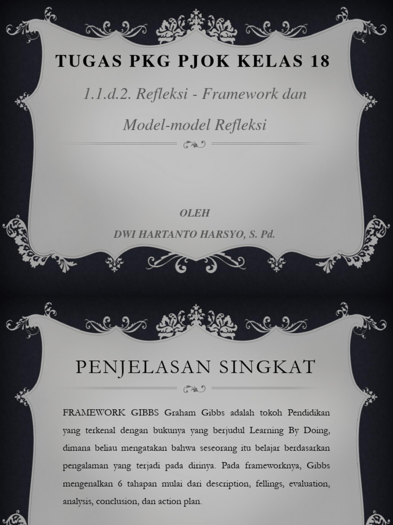 Refleksi Pembelajaran Model Gibbs | PDF | Pengembangan Diri