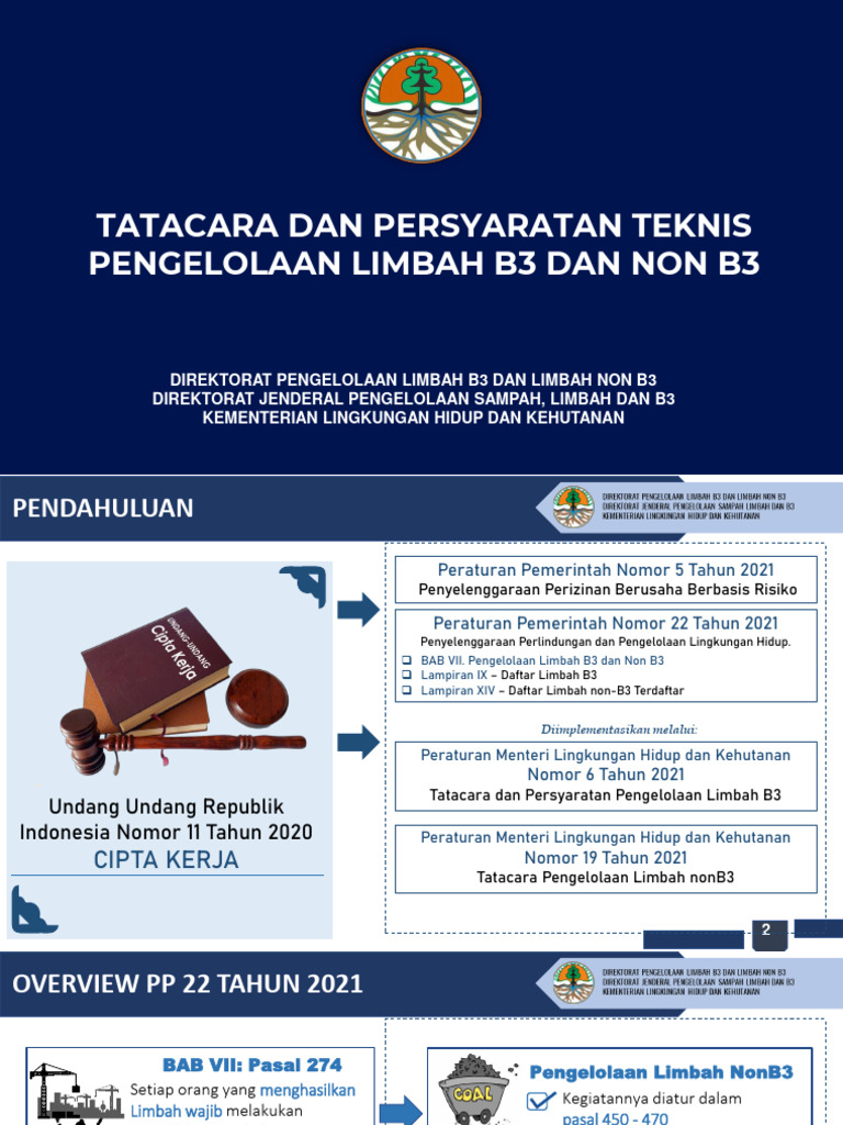 Tata Cara Dan Persyaratan PLB3 Dan Non B3 | PDF