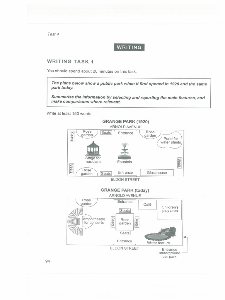 Ielts 12 - Test 4 - Writing | PDF