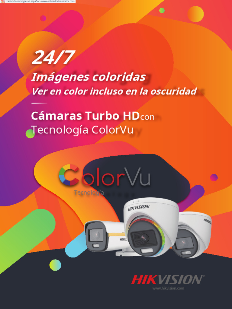 Turbo HD Cameras With ColorVu Technology Brochure - En.es | PDF ...