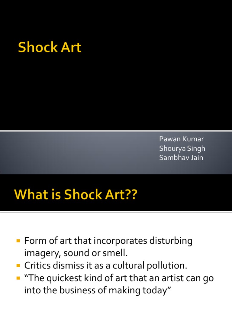 Shock Art | PDF | Arts (General)