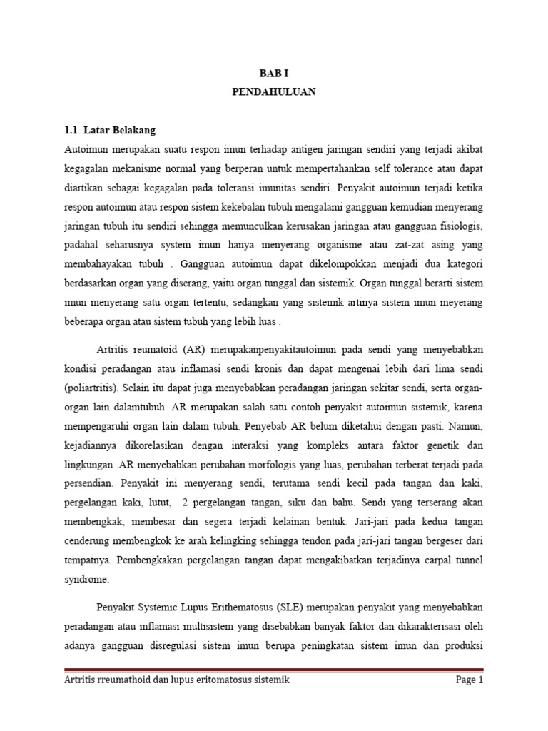 Autoimun: Lupus dan Artritis Reumatoid | PDF | Pengembangan Diri | Kesehatan Holistik