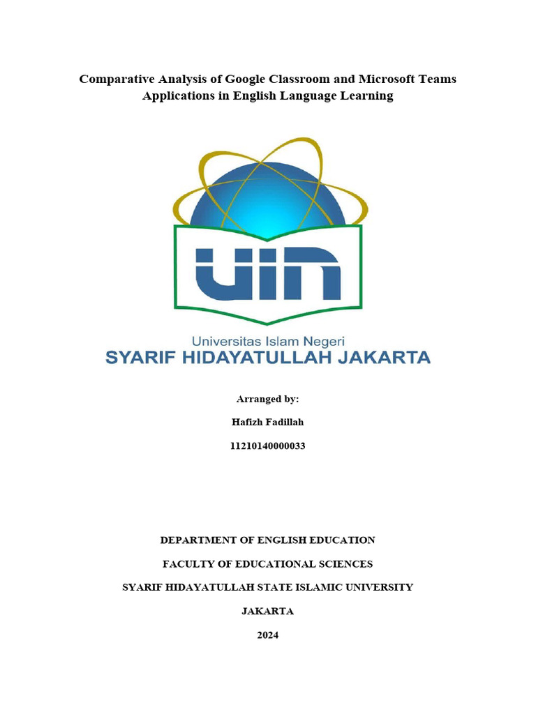 Comparative Analysis of Google Classroom and Microsoft Teams ...