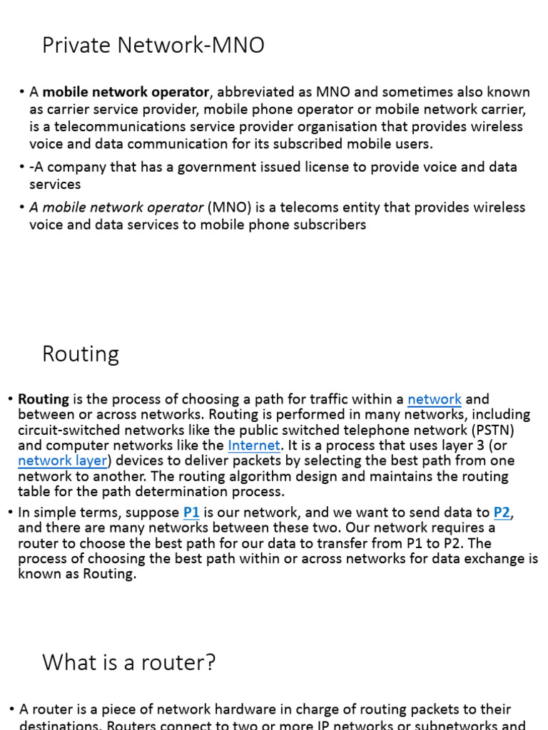 Private Networks | PDF | Routing | Computer Network