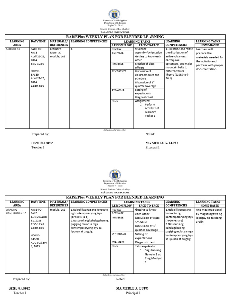 APScience Raiseplus 2023-2024 | PDF