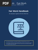 Fair Work Information Statement 2025 | PDF | Employment | Social Policy