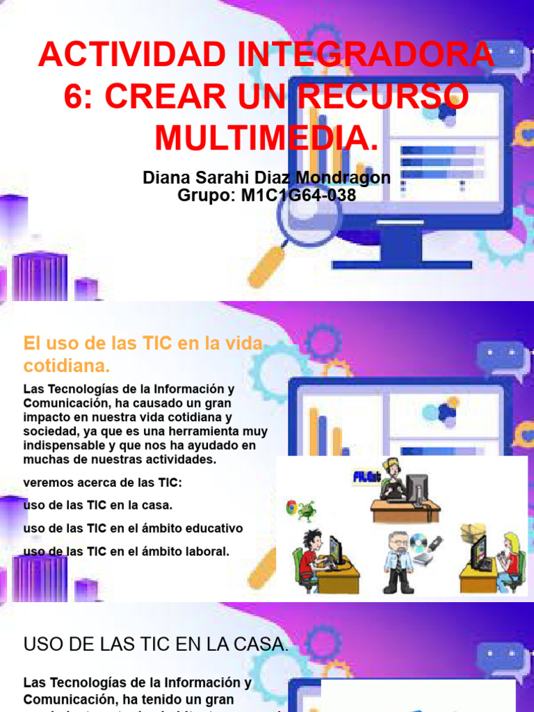 Actividad Integradora 6 - Crear Un Recurso Multimedia. | Descargar gratis PDF | Tecnología de ...