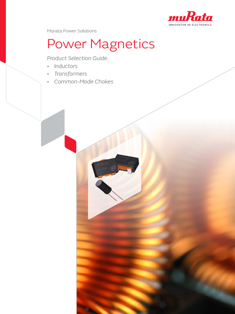 Power Magnetics | PDF | Inductance | Inductor