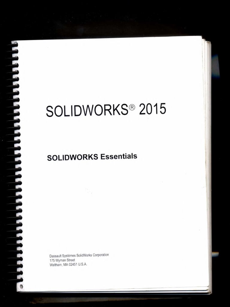 SolidWorks 2015 Manual | PDF