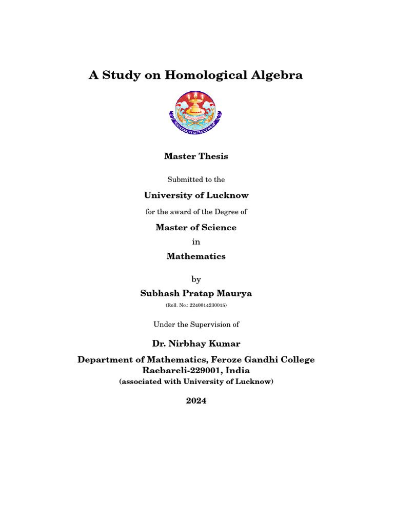 Main 2 | PDF | Ring (Mathematics) | Module (Mathematics)