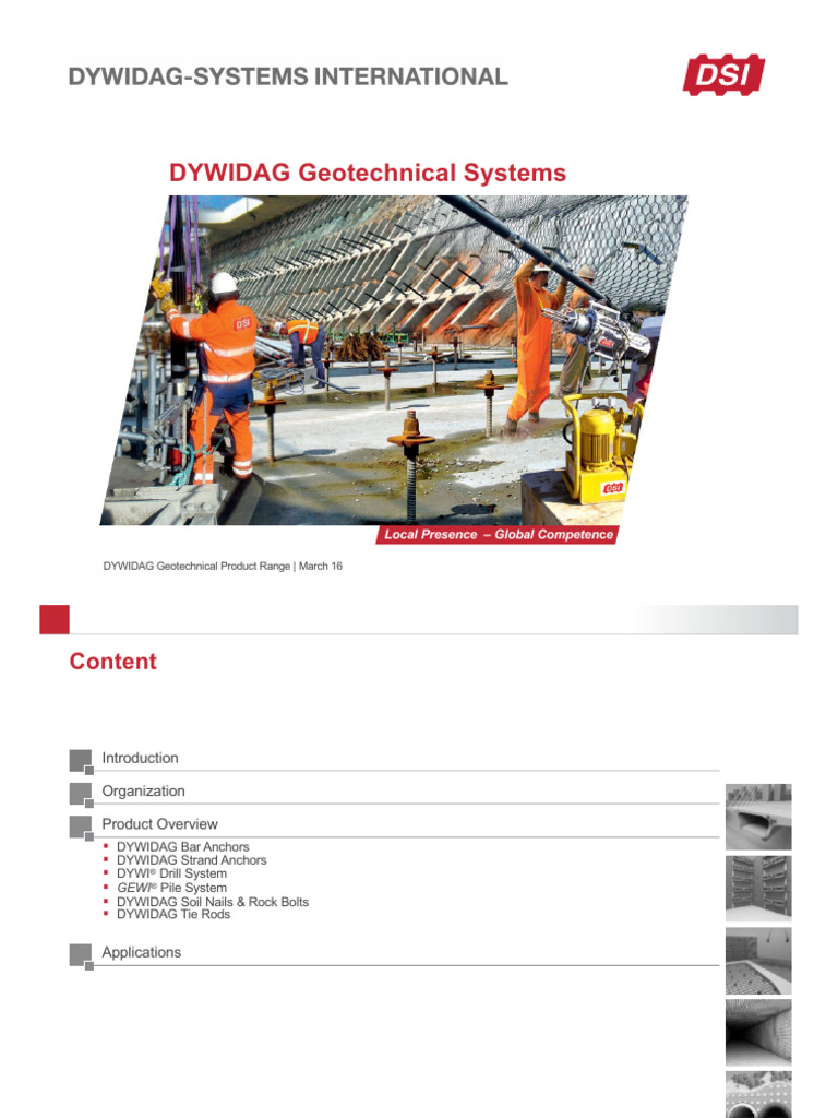 GT Product Range 2015 | PDF | Deep Foundation | Geotechnical Engineering