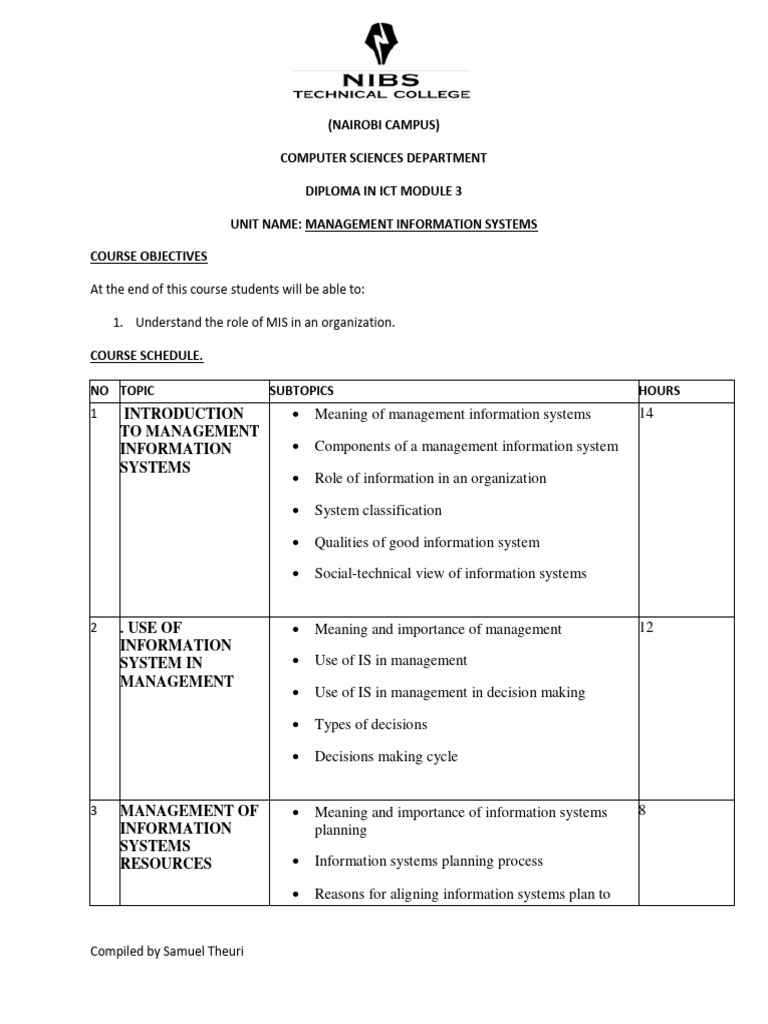 Management Information Systems-1 | PDF | System | Information System