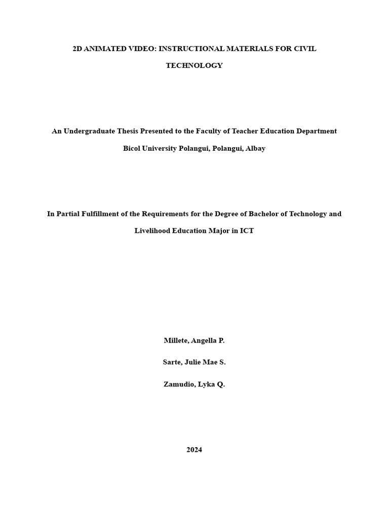 Final Thesis Output A | Download Free PDF | Usability | Learning