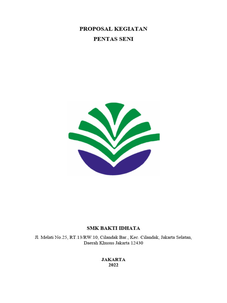 Proposal Pentas Seni Bhatara | PDF