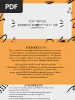 AP Human Geography: Von Thunen Model | PDF | Agriculture | Farms
