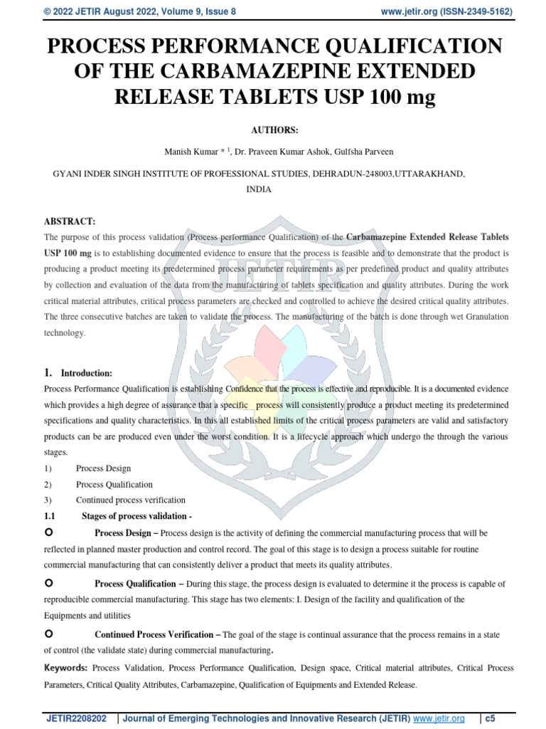 PQ_tabs | Download Free PDF | Tablet (Pharmacy) | Verification And Validation