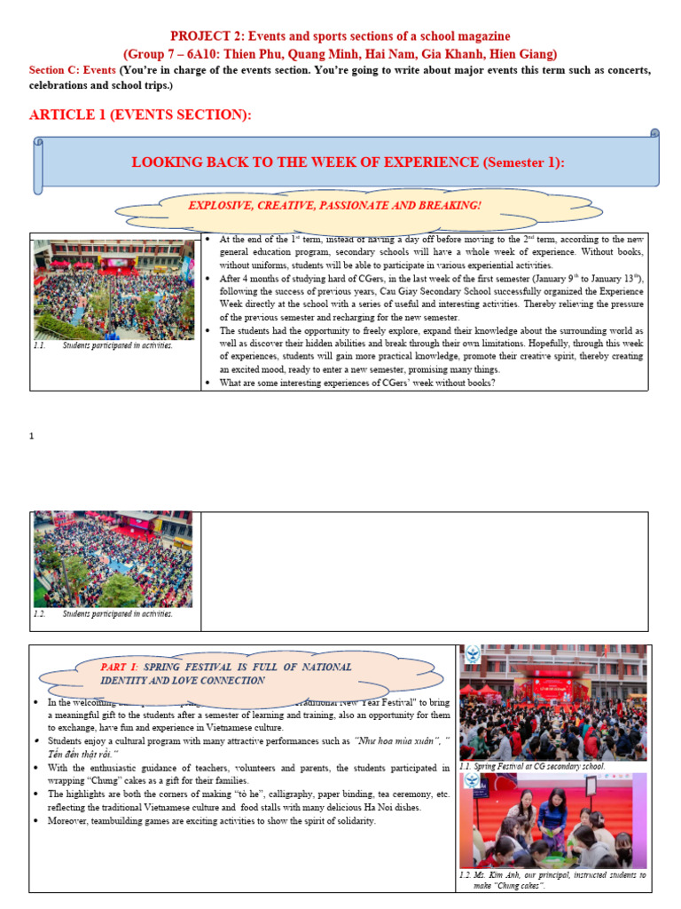 6A10. Group 8. Project 8.2 (C) - Final Version | PDF