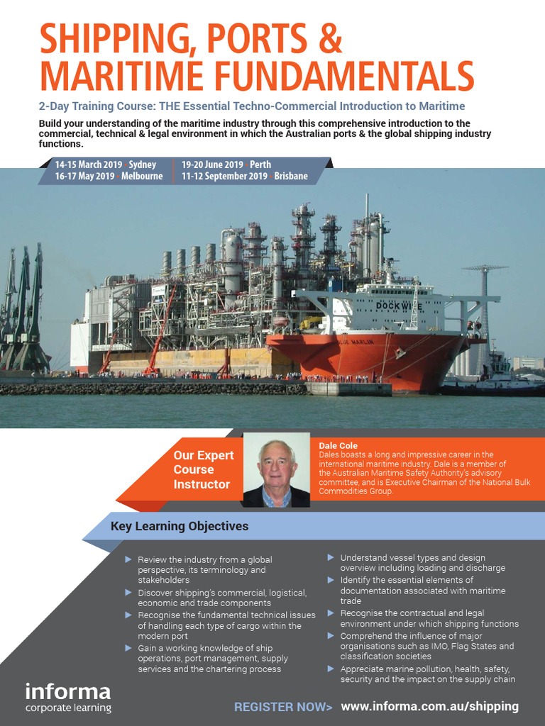 Maritime Industry Training Course | PDF | Ships | Port
