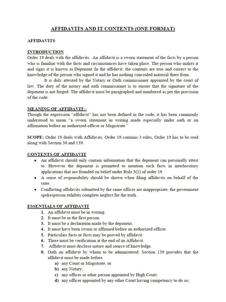 theory part DPC | PDF | Affidavit | Mortgage Law