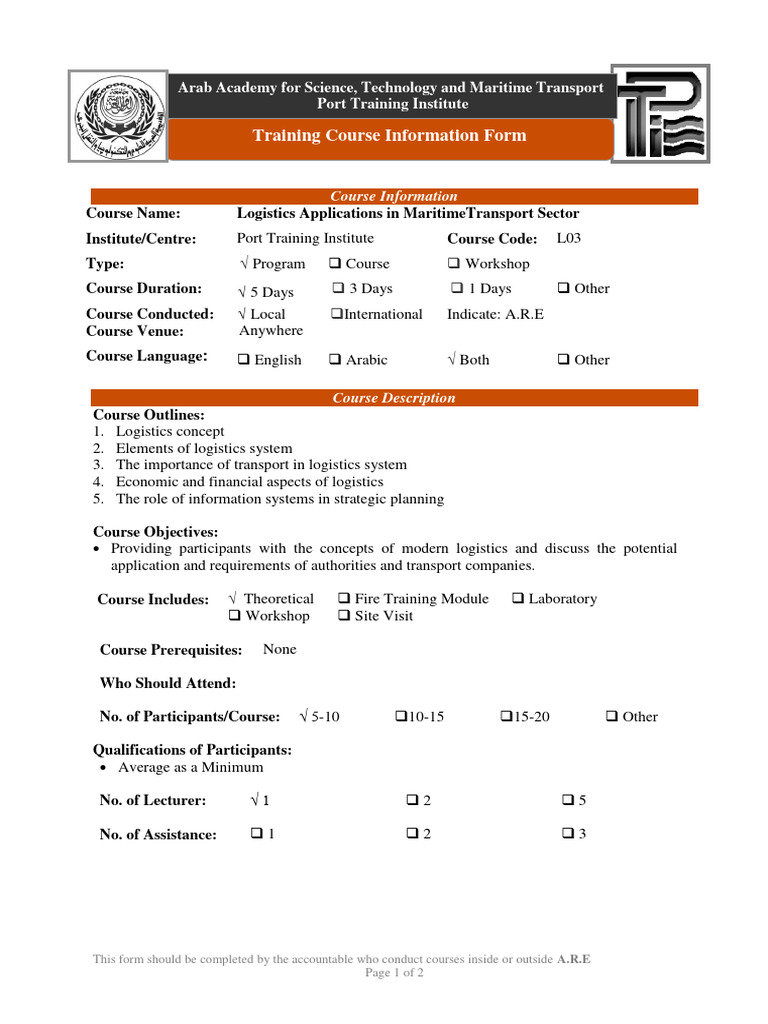33 - L03 - L03 Logistics Applications in Maritime Transport Sector | PDF | Business | Computers