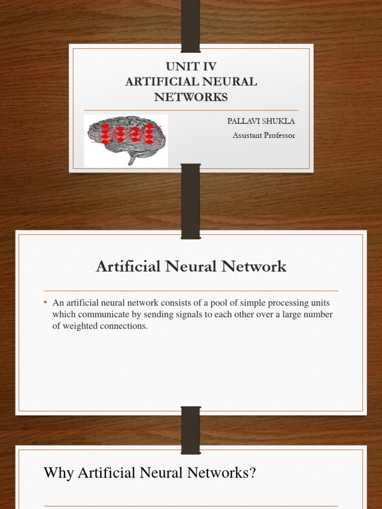 ML Unit4 Notes | PDF | Artificial Neural Network | Neuron