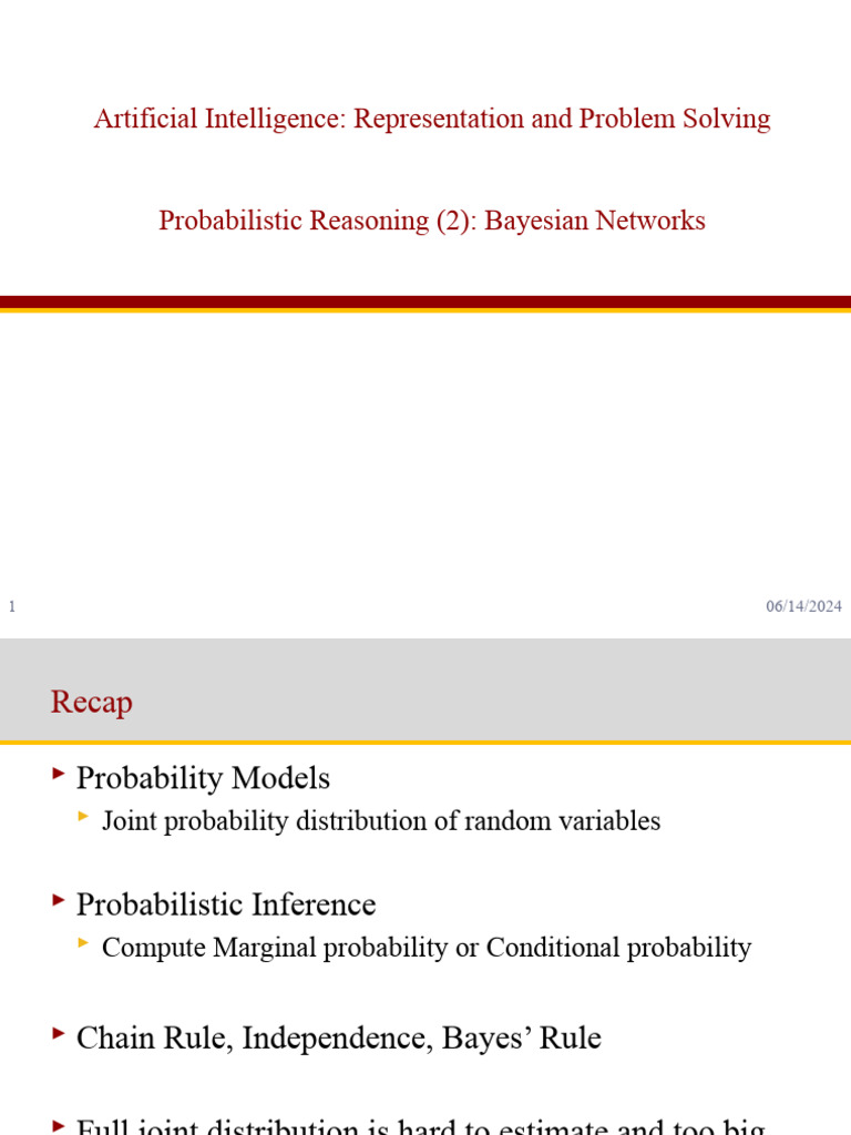 Bayesian Networks and Inference | PDF | Bayesian Network | Bayesian ... Bayesian Networks and Inference | PDF | Bayesian Network | Bayesian ...