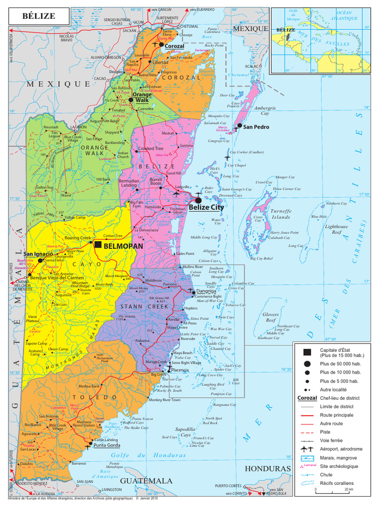 Belize | PDF | Physical Geography | Coastal And Oceanic Landforms